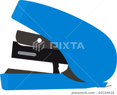 Illustration material, stapler, stapler,... - Stock Illustration ...