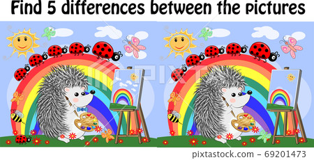 Find the differences between the pictures.... - Stock Illustration ...