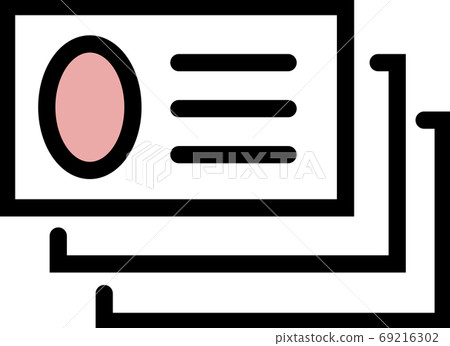 Pink banknote vector icon - Stock Illustration [69216302] - PIXTA