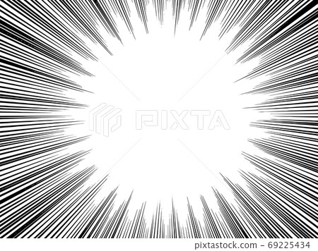 American comic strip style effect line - Stock Illustration [69225434 ...