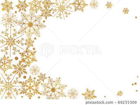 Christmas _ gold texture background - Stock Illustration [69255309] - PIXTA
