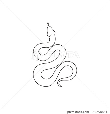 Venomous Snake Diagram PVC Snake Model Kids Snake Decoration Snake