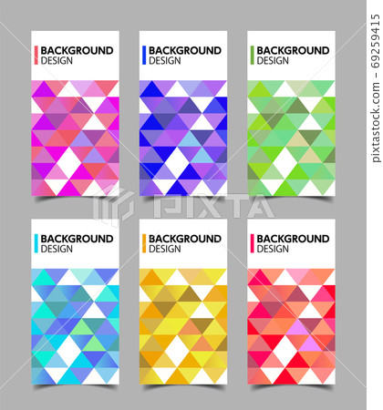 Triangle abstract background design, shape... - Stock Illustration ...
