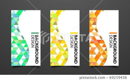 Triangle abstract background design, shape... - Stock Illustration ...