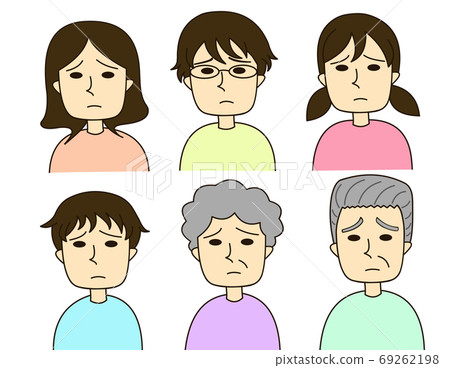 Troubled family - Stock Illustration [69262198] - PIXTA