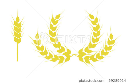 Beer malt symbol - Stock Illustration [69289914] - PIXTA