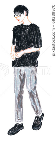 Normcore Men - Stock Illustration [69289970] - PIXTA