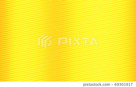 Yellow background with strokes - Stock Illustration [69301917] - PIXTA