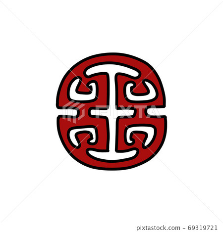 chinese lu symbol doodle icon, vector color...-插圖素材 [69319721] - PIXTA圖庫
