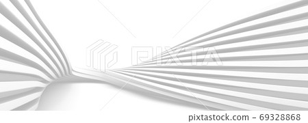 Twisted laminated white background - Stock Illustration [69328868] - PIXTA