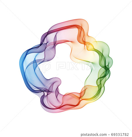 Abstract background with color circle vector eps10 - Stock Illustration ...