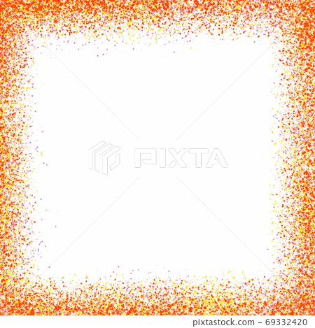 colorful dots of picture frame with copy... - Stock Illustration ...