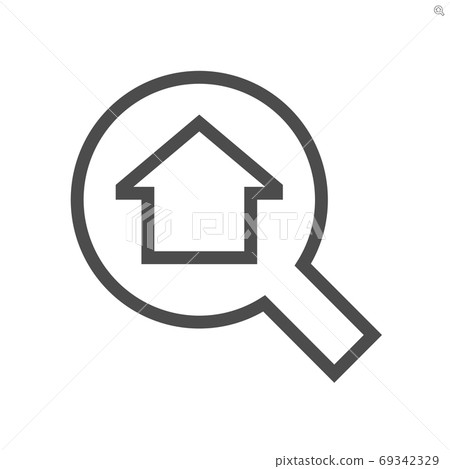 Home selection vector icon design, 48X48 pixel... - Stock Illustration ...