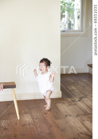 Child Running Crying