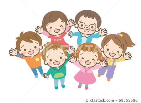 chum, friend, pal - Stock Illustration [69355586] - PIXTA