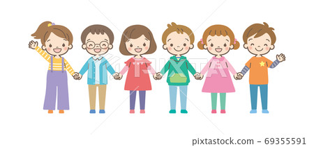 chum, friend, pal - Stock Illustration [69355591] - PIXTA