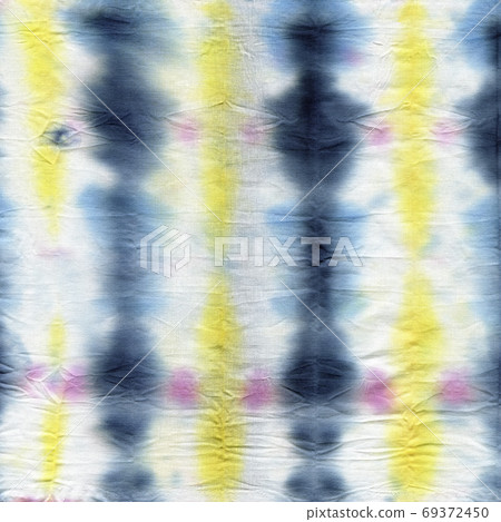 Tie dyed pattern on cotton fabric for background. - Stock Illustration ...