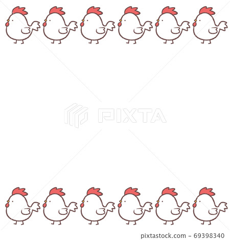 Chicken frame - Stock Illustration [69398340] - PIXTA