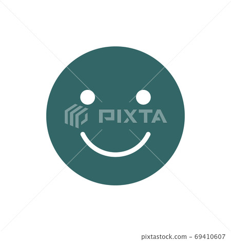 Smiley colored icon. Happy, success,... - Stock Illustration [69410607 ...