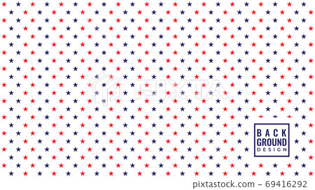 American Stars Vector Illustration. Abstract... - Stock Illustration ...