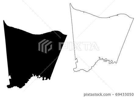 Bracken County, Kentucky (U.S. county, United... - Stock Illustration ...