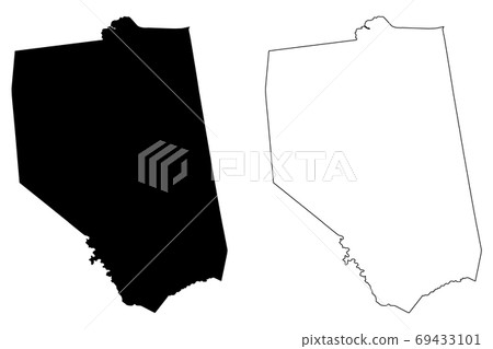 Grant County, Kentucky (U.S. county, United... - Stock Illustration ...