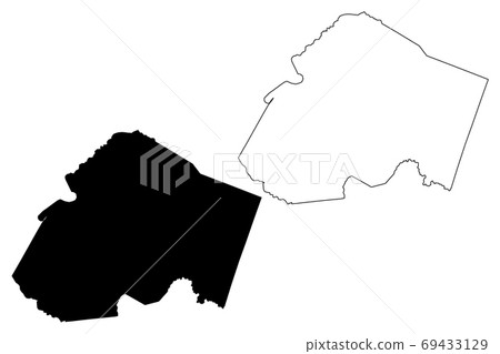 Lee County, Kentucky (U.S. county, United... - Stock Illustration ...