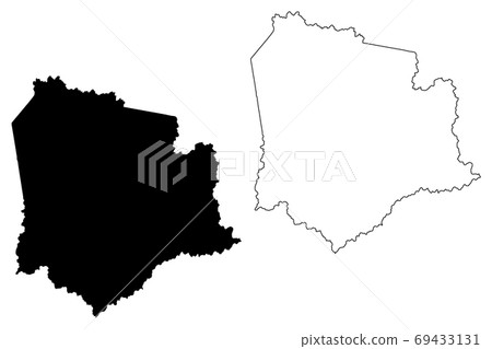 Knott County, Kentucky (U.S. county, United... - Stock Illustration ...