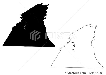McCreary County, Kentucky (U.S. county, United... - Stock Illustration ...