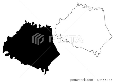 Robertson County, Kentucky (U.S. county, United... - Stock Illustration ...