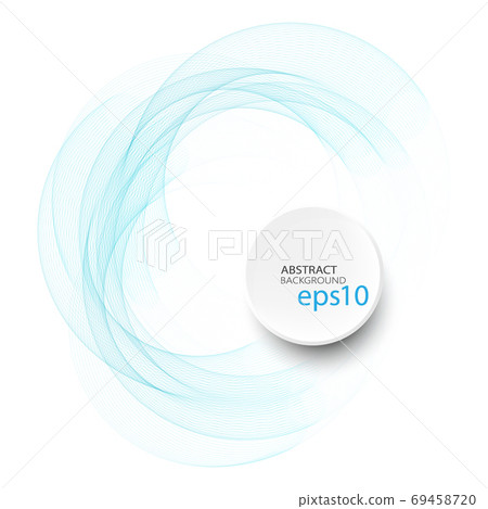 Abstract smooth light circle vector background.... - Stock Illustration ...