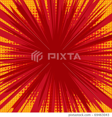 Radial background with comic book speed lines.... - Stock Illustration ...