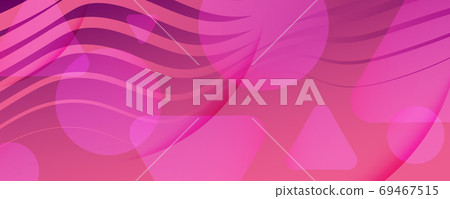 Color Flow Wave. Pink Dynamic Movement. Abstract - Stock Illustration ...