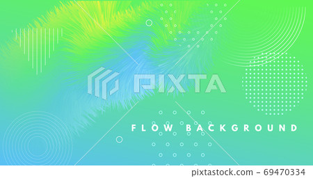 Graphic Fluid. Flow Gradient Concept. Color - Stock Illustration ...