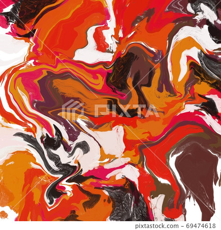 Gentle Spring Ink Wallpapers. Alcohol Ink... - Stock Illustration ...