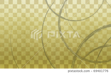 Golden checkered pattern Gold check pattern... - Stock Illustration ...
