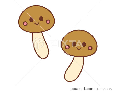 Nameko_character - Stock Illustration [69492740] - PIXTA