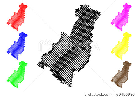 Gisborne Region (Regions of New Zealand, North... - Stock Illustration ...