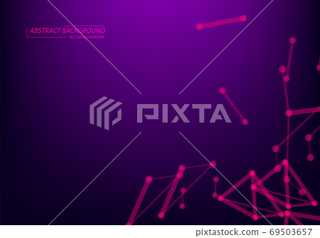 Technology and connection theme. Bright... - Stock Illustration ...