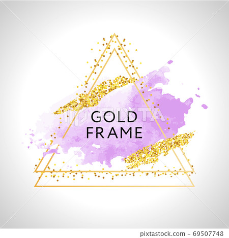 Watercolor lilac purple Logo Design Stroke...-插圖素材 [69507748] - PIXTA圖庫