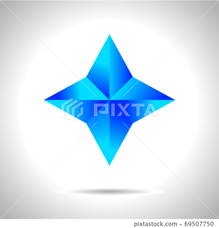 Abstract star background. Overlying star shapes... - Stock Illustration ...