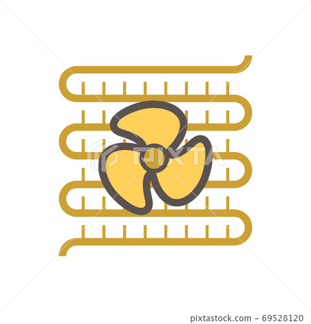 Condenser unit icon. - Stock Illustration [69528120] - PIXTA