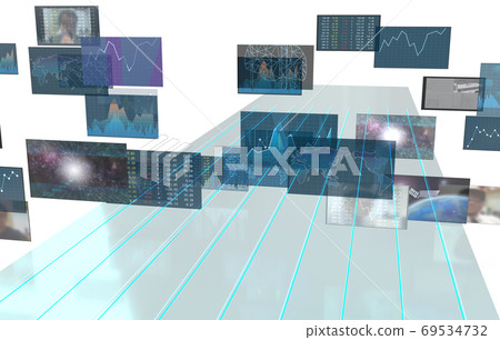 [No background] Image of trading / investment - Stock Illustration ...
