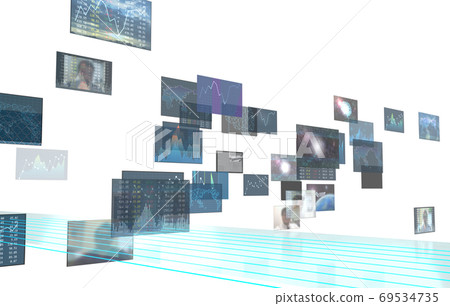 [No background] Image of trading / investment - Stock Illustration ...