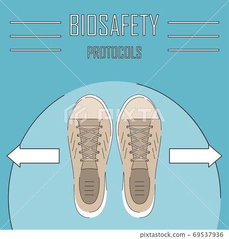 Biosafety protocols poster - Stock Illustration [69537936] - PIXTA