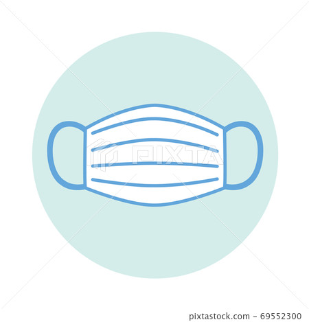 3 color simple mask - Stock Illustration [69552300] - PIXTA