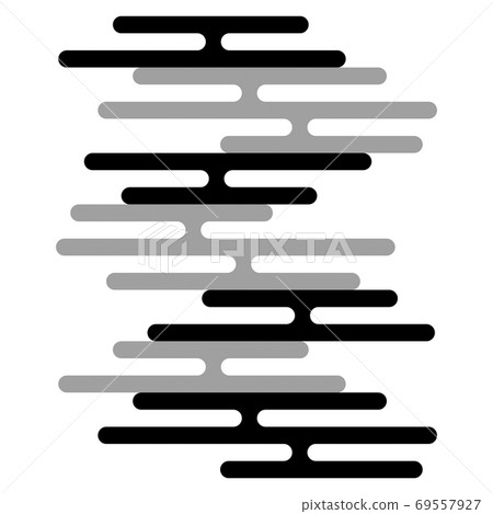 Black haze Japanese pattern background - Stock Illustration [69557927 ...