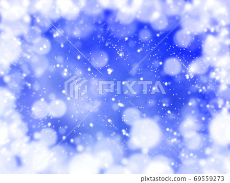 Background illustration of shining snow, dark blue - Stock Illustration ...