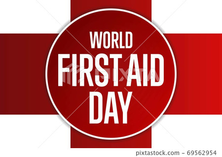 World First Aid Day. Holiday concept. Template... - Stock Illustration ...