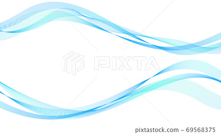 Silky streamlined abstract background - Stock Illustration [69568375 ...
